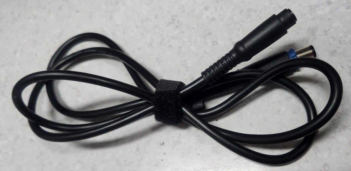 Genuine HP Travel Slim Adapter 19.5V 65W 3.33A HSTNN-DA14_ DC Cable ...
