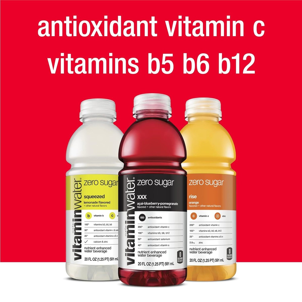 Vitamin Water Zero Label