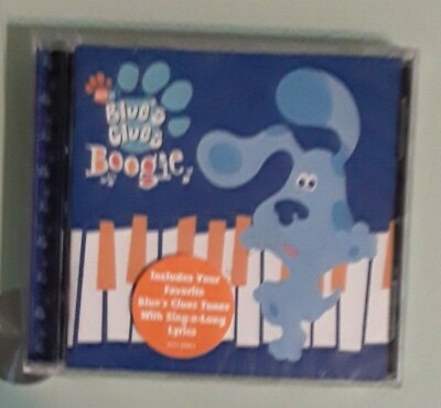 nickelodeon nick jr BLUES BLUE'S CLUES BOOGIE hype sticker CD NEW | eBay