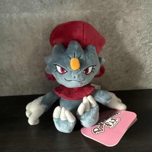 Pokemon Center Plush Manectric Fit Weevile Sitting Cutie | eBay