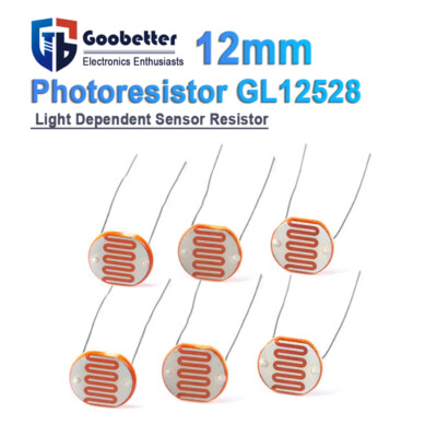 LDR 12mm Photoresistor GL12528 Light Dependent Sensor Resistor | eBay UK