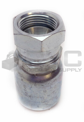 NEW PARKER HF 1FU43-16-16 HYDRAULIC HOSE FITTING P43-16 R1-R2-R3-R4-R9 ...
