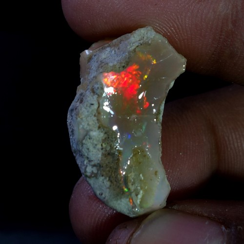 21.90 Carats Stunning Ethiopian Opal Rough Large Opal Specimen Natural ...