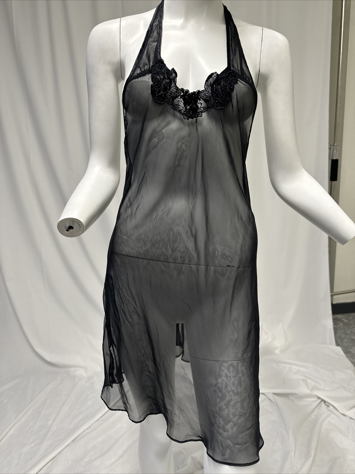 Fredericks of Hollywood Babydoll Sheer Lace Lingerie… - Gem