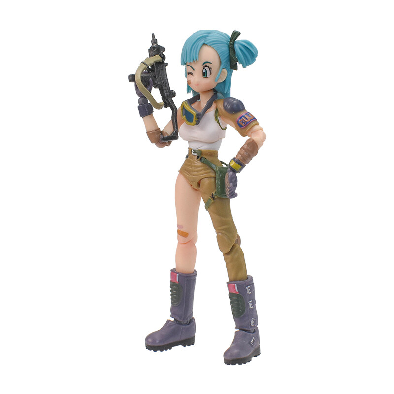 Anime Dragon Ball Z Bulma PVC Action Figure Collection Model Toys ...