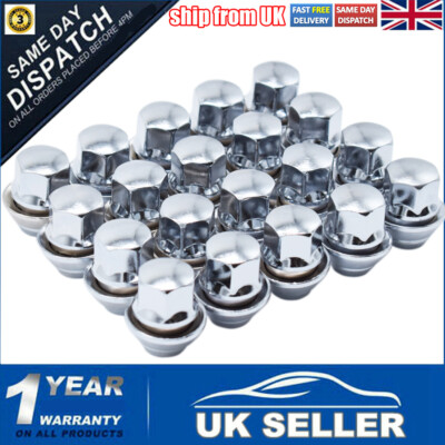 20pcs ALLOY WHEEL NUTS FORD FOCUS MK1 MK2 MK3 ST RS M12 X 1.5 19MM BOLT ...