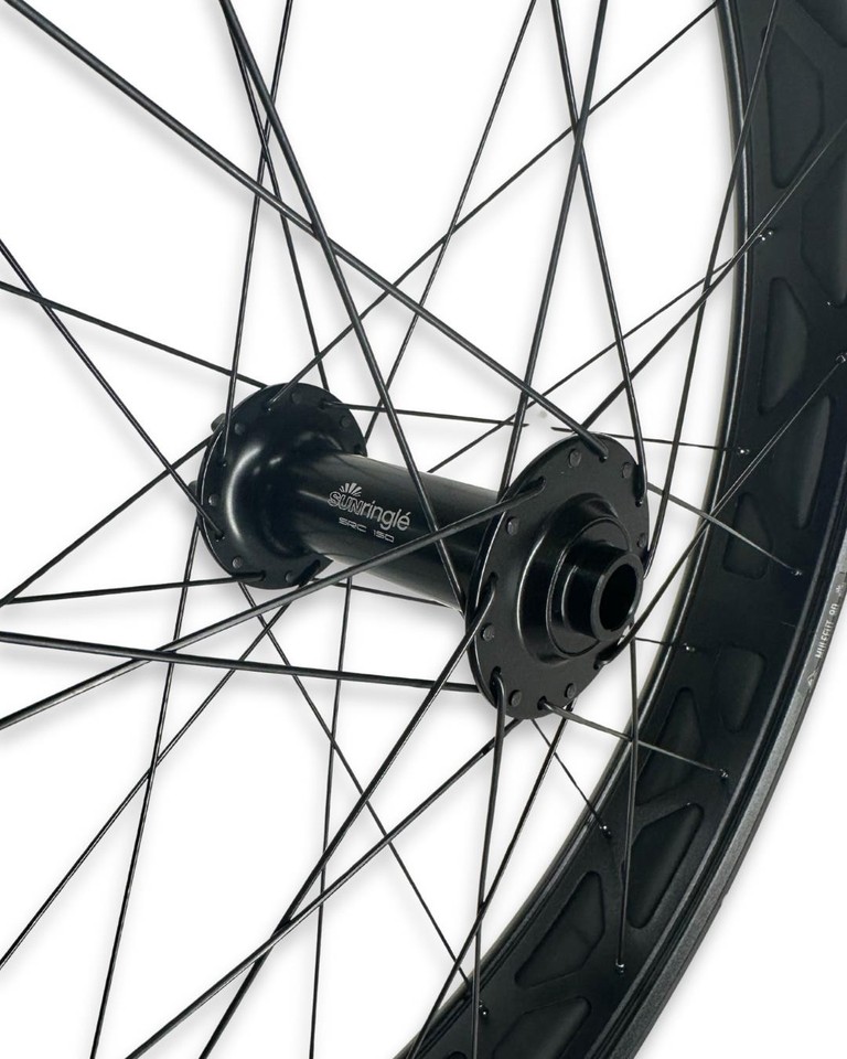 Sun Ringle Mulefut 80 26” Fat Bike Front Wheel 15x150mm 6-Bolt Disc ...