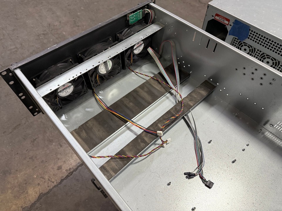 4U Rackmount Server Case w/ Fans - 8 GPU Case Mining AI Data Science ...