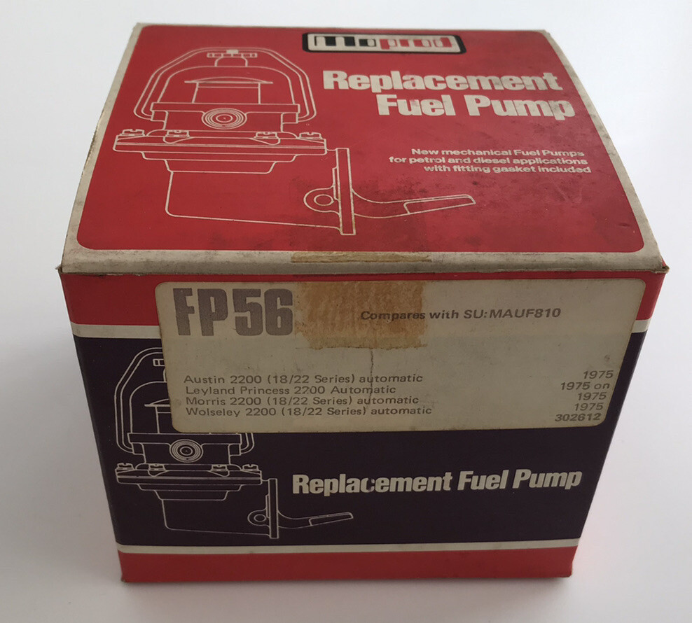 Moprod FP56 Fuel Pump for 18/22 Princess Auto 1975-82 OE Auf810 for ...