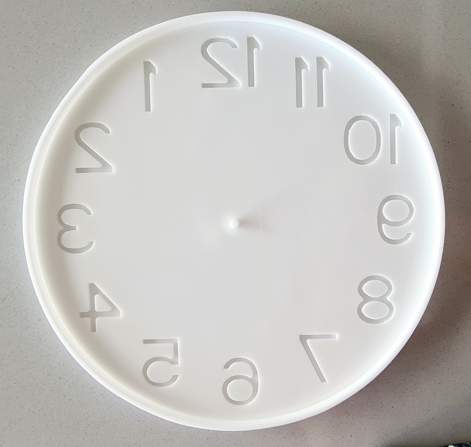 Large Clock Silicone Mold AU | eBay