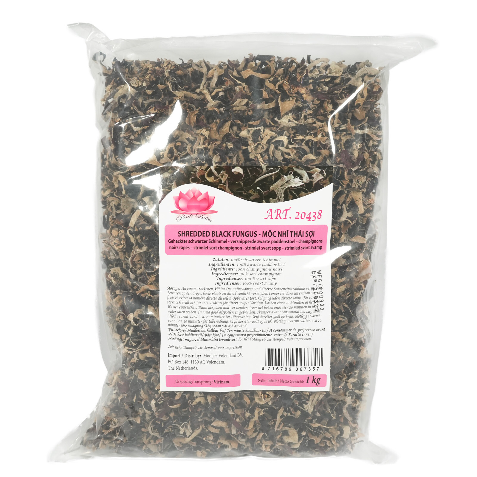 PL Moc Nhi Black Fungus Schwarze Pilze in Streifen Mu Err Mu Erh ...