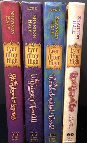 Ever After High Book Bundle Of 4 Shannon Hale Hardback | eBay