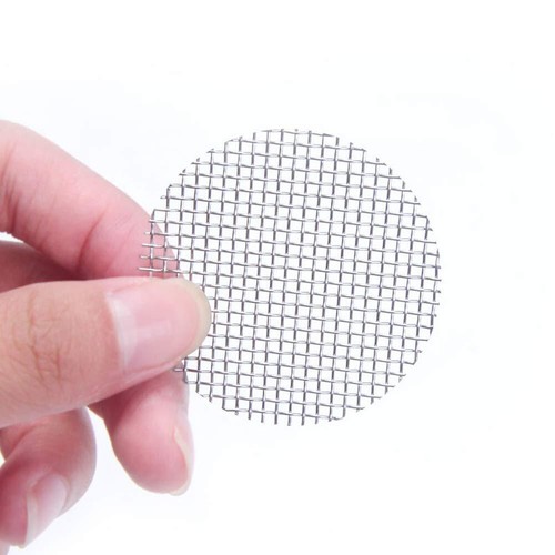 25pcs Round Stainless Steel Flower Pot Hole Mesh Pad 4.5cm Diameter ...