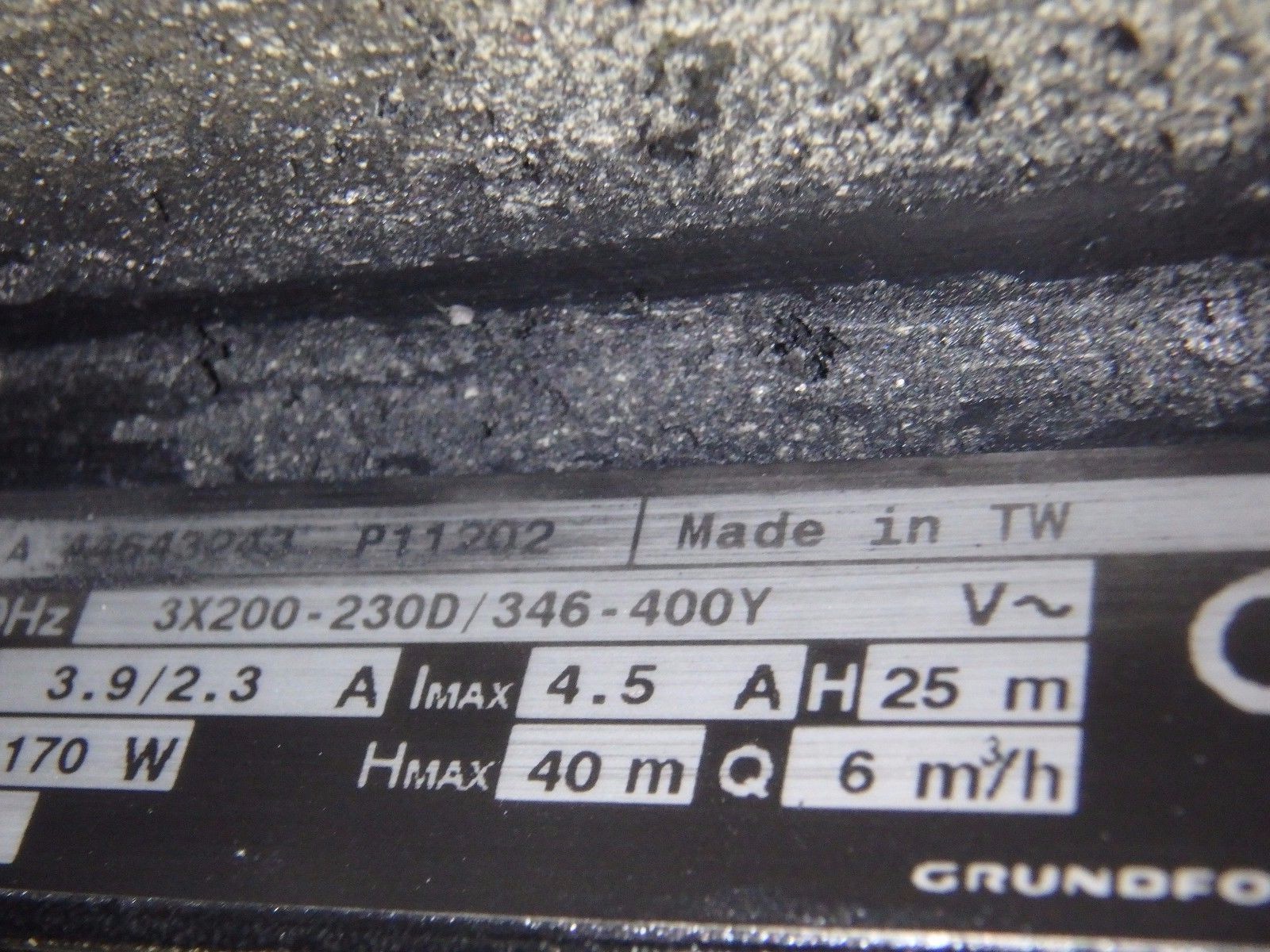 Grundfos Pump MTH4-40/3 A-W-A-AUUV_MTH440/3AWAAUUV | eBay