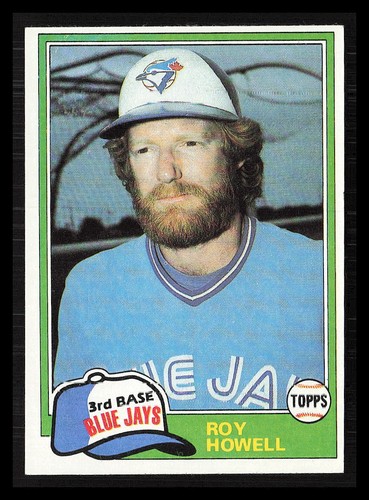 Roy Howell 1981 Topps #581 Toronto Blue Jays | eBay