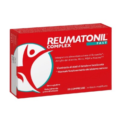 NAMED Reumatonil complex Fast - anti-inflammatory supplement 20 tablets ...