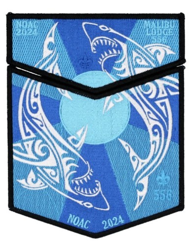 OA MALIBU LODGE 566 BSA WESTERN LOS ANGELES COUNTY 2024 NOAC 2-PATCH ...