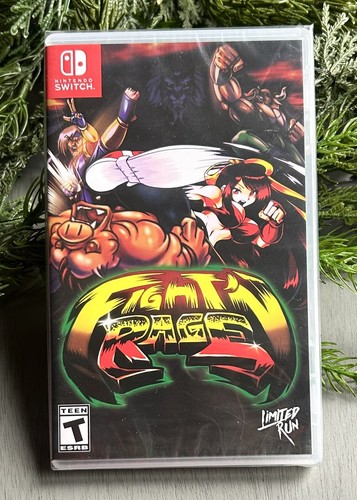 Lrg Fight'N Rage (Nintendo Switch) Limited Run #203 Brand New ...