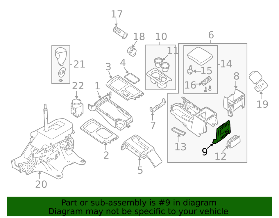 Genuine Nissan Rear Trim 96930-EA063 | eBay