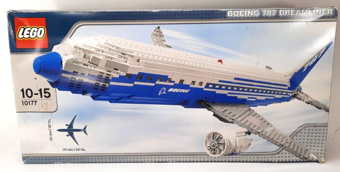 Lego #10177 Boeing 787 Dreamliner 2006 Near Complete See Discription ...