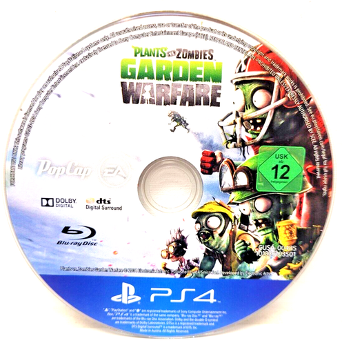 Plants vs Zombies Garden Warfare PS4 KIDS Game (PS5 Compatible Game ...