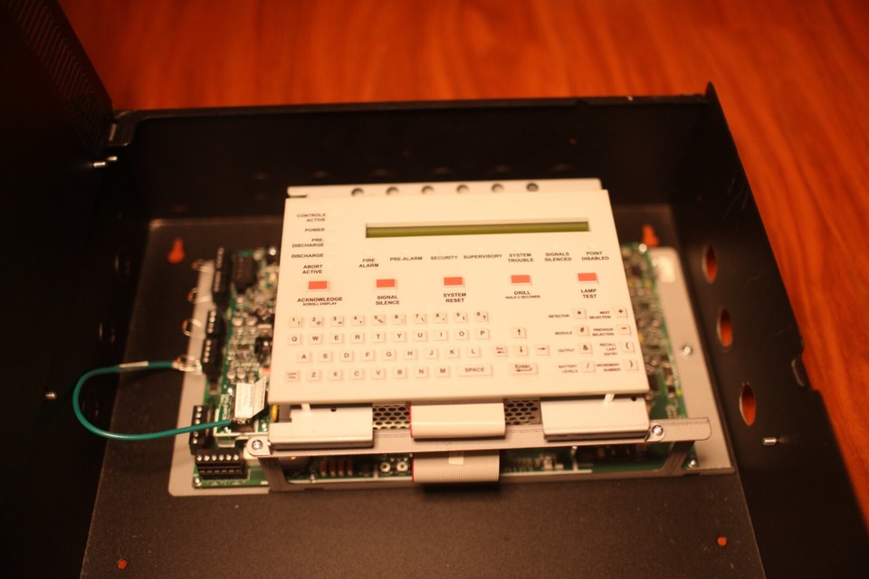 NOTIFIER NFS-320 Fire Alarm Control Panel w/ Cabinet | eBay