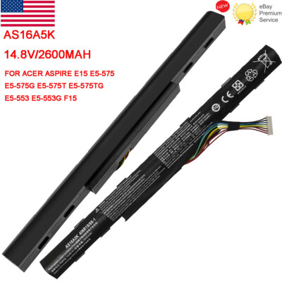 AS16A5K AS16A7K AS16A8K battery for Acer Aspire E15 E5-575 E5-575G E5 ...