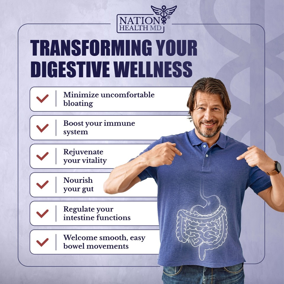 NATION HEALTH MD Cleanse24 - Intestinal Cleanse for Humans with ...