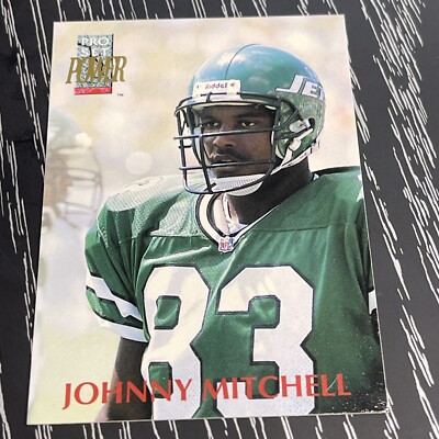 1992 Power Football Card #324 Johnny Mitchell RC | eBay