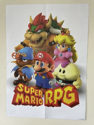Nintendo Switch - Super Mario RPG - 2 Sided Poster - No Game | eBay UK