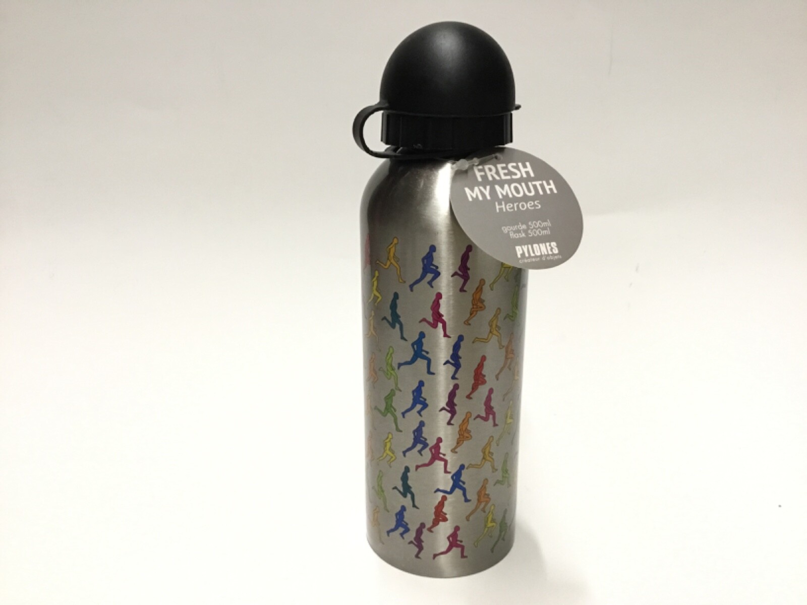 Pylones Heroes 500ml FRESH MY MOUTH Stainless Steel Flask Drinking ...