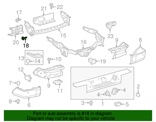 Genuine Toyota Bumper Lower Bolt 90119-A0271 | eBay