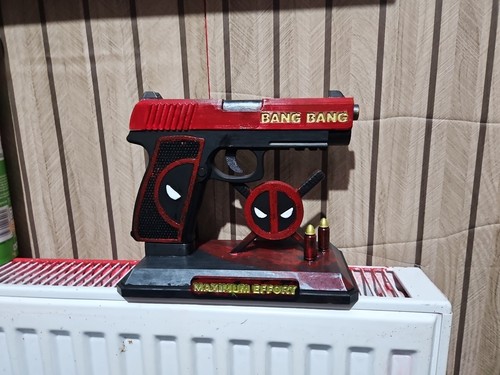 3d Printed Hand Painted Deadpool Maximum Effort Gun Pistol | eBay UK