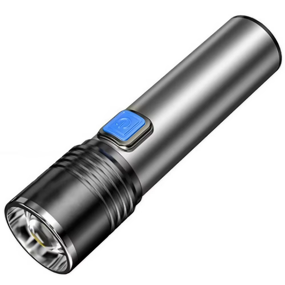 STONEGO Mini Keychain Flashlight USB Charging LED Light Flashlight ...
