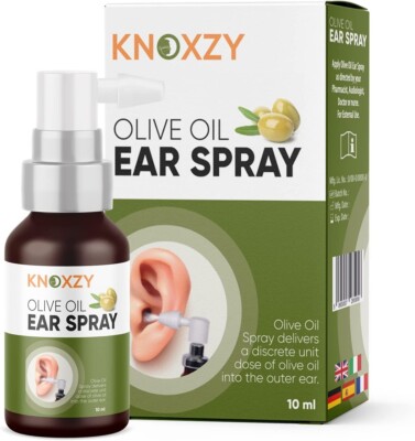 Ear Calm Spray Olive Oil Ear Spray For Water Trapping & Borne Ear ...