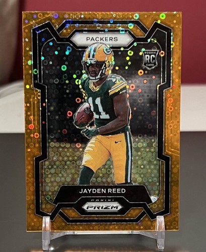 JAYDEN REED 2023 Panini Prizm ORANGE DISCO PRIZM Rookie Card, SP ...