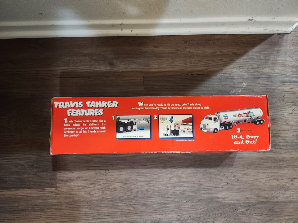 Chevron Cars Travis Tanker 2005 Semi Toy Truck NIB 16BL | eBay