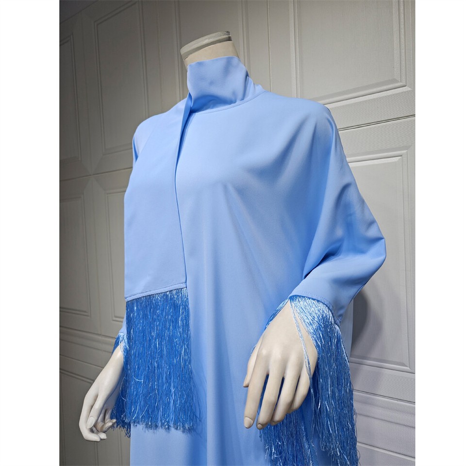 Dubai Abaya Women Oversize Muslim Bat Sleeve Maxi Dress Islamic ...