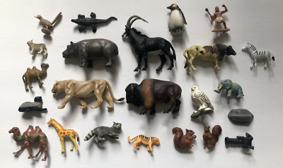 2010-etc Wildlife Safari MOJO Animals Figures Lot Of 23 Horse Owl Hippo ...