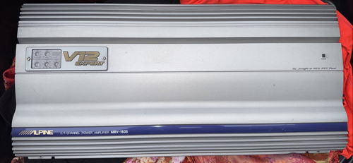Tested / Alpine MRV-1505 Amp Power Amplifier Old School V12 Expert 2/1 ...