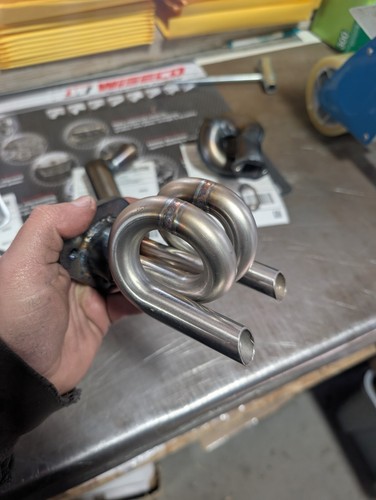 Husqvarna rams horn extreme dual port muffler mod pipe 592XP 592 XP 585 ...