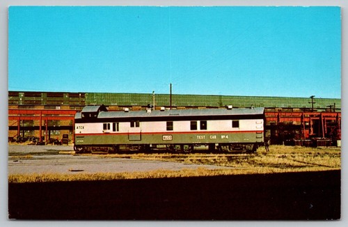 Postcard: Alco Dynameter Test Car Train, Chrome, Unposted | eBay