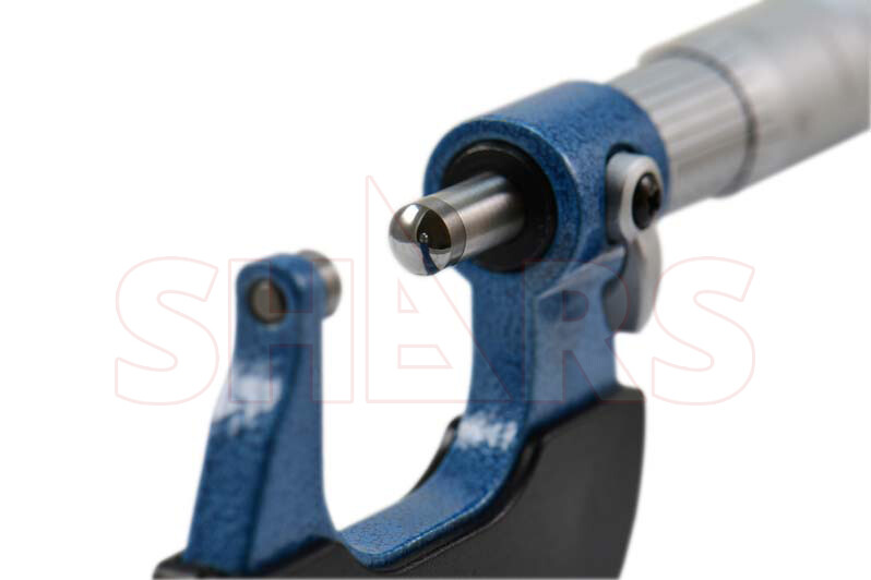 Shars 0 - 1" Precision Ball Micrometer .0001 Spherical Spindle New ...