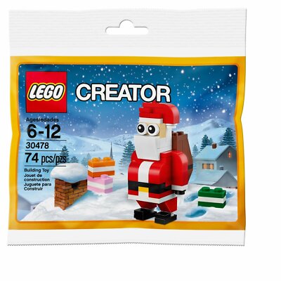 LEGO 30478 Jolly Santa Claus Polybag 2017 Free SHIPPING New Unopened | eBay