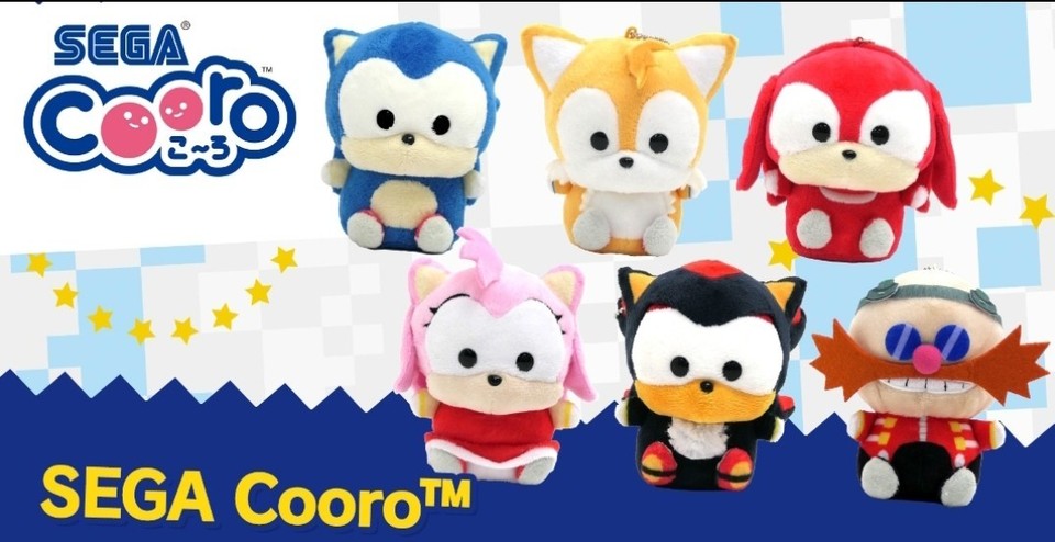 SEGA Cooro Sonic Hedgehog Sonic Plush Toy Palm Size | eBay