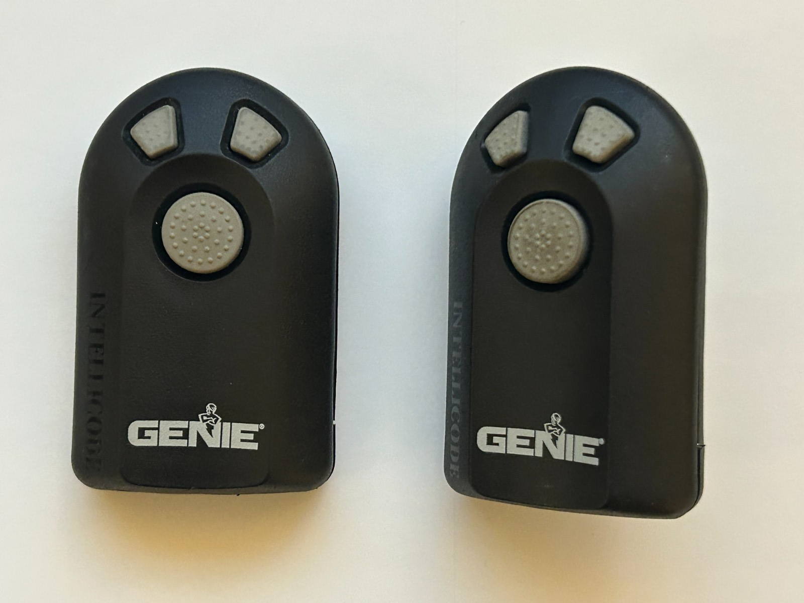 2 OEM Genie Intellicode ACSCTG Type 3 Garage Door Gate Opener Remotes ...