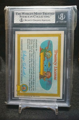 1985 Topps Garbage Pail Kids Series 1 OS1 BGS 7 Slobby Robbie | eBay