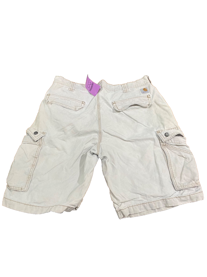 Carhartt Relaxed Fit Cream-Colored Shorts Size 36 | eBay