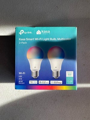 Kasa Smart Light Bulbs, Full Color Changing Dimmable Smart WiFi Bulbs ...