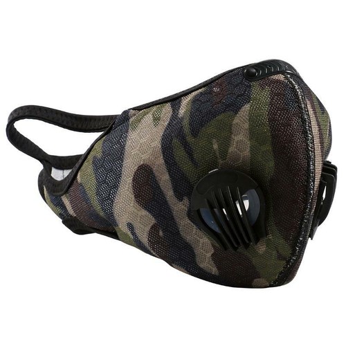 ⭐Face Mask Reusable Covering with Dual Valve Washable Breathable Unisex ...
